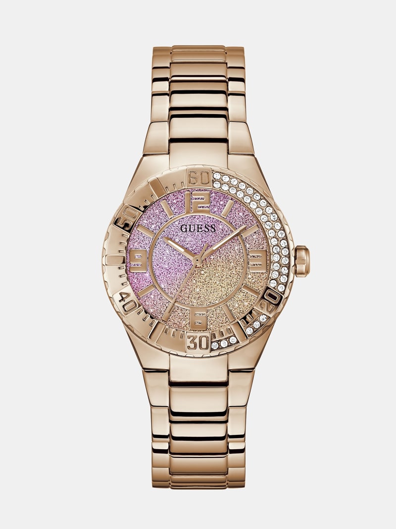 GUESS® Crystal analogue watch 36 mm Women
