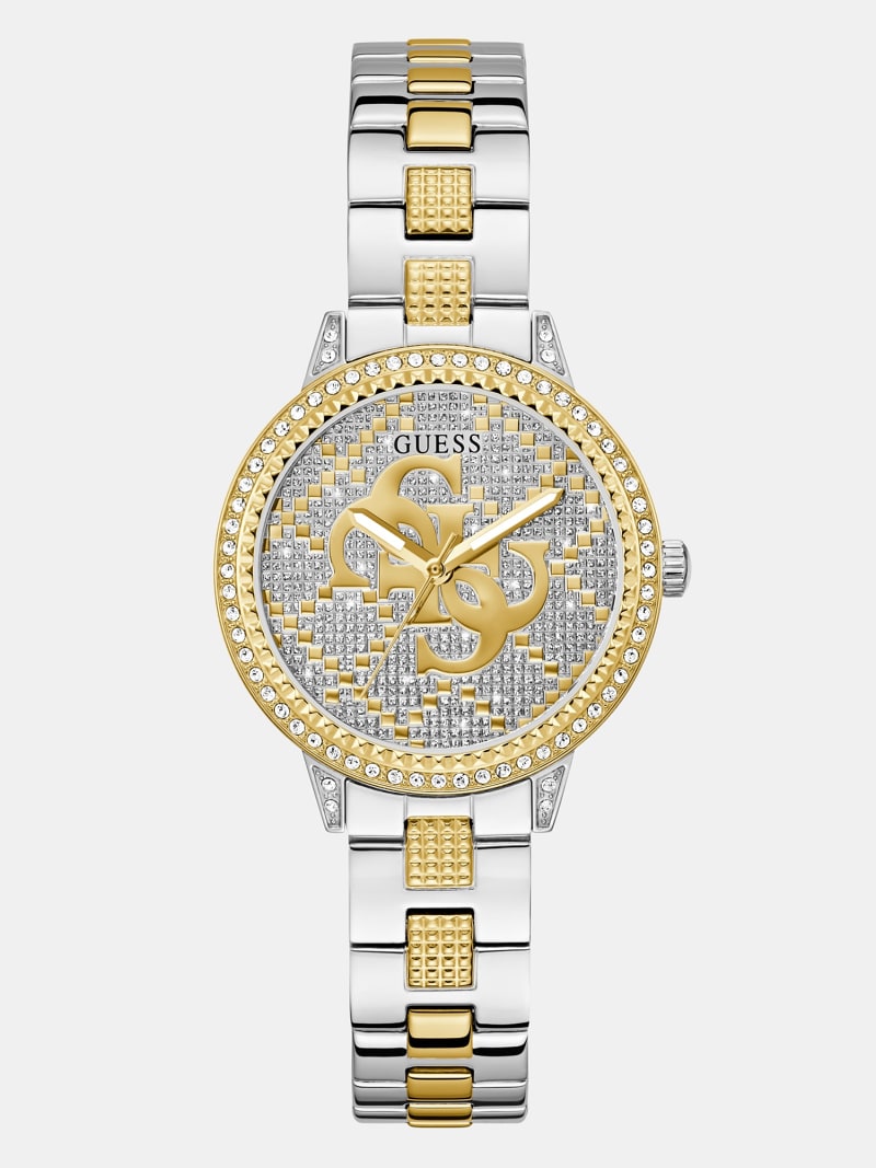 GUESS® Crystal analogue watch 34 mm Women