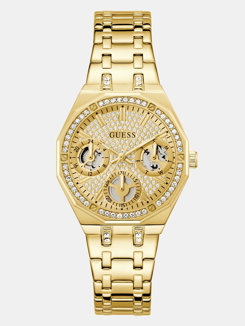 GUESS® Multi-function crystal watch 36 mm Women