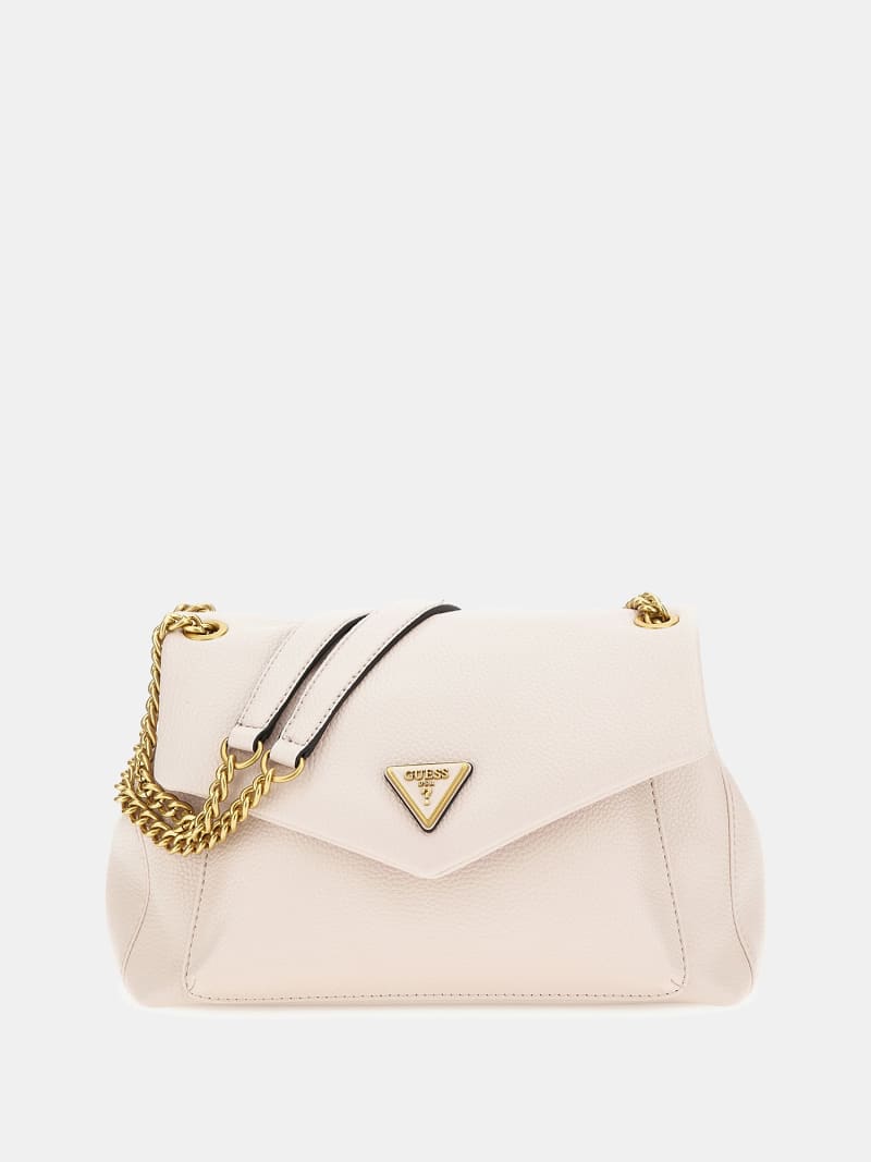 GUESS® Laryn triangle logo crossbody bag Women