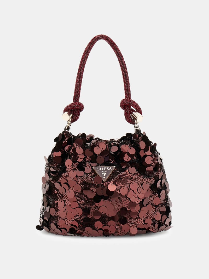 GUESS® Mini sac à main Holiday Shine Femme