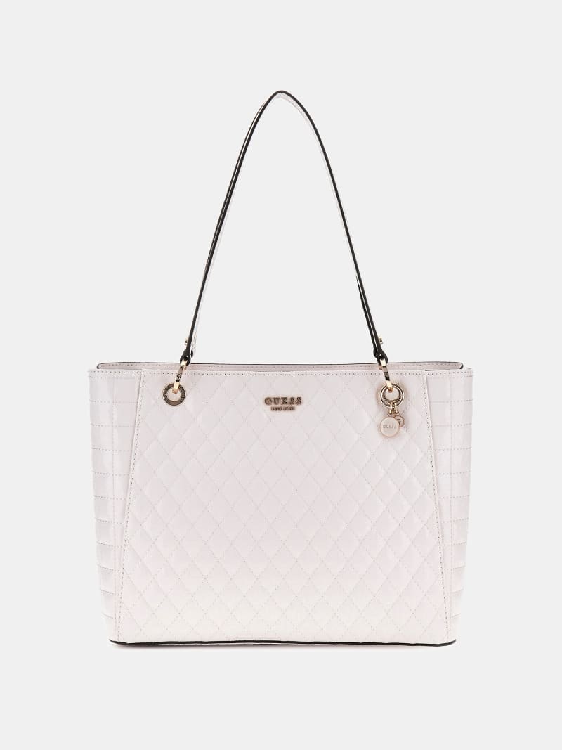 GUESS® Yarmilla all-over logo shopper Women