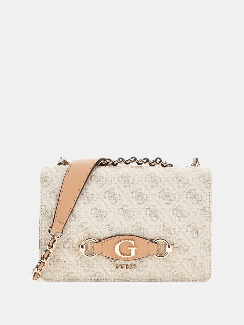 GUESS® Izzy 4G Logo Crossbody Bag Women