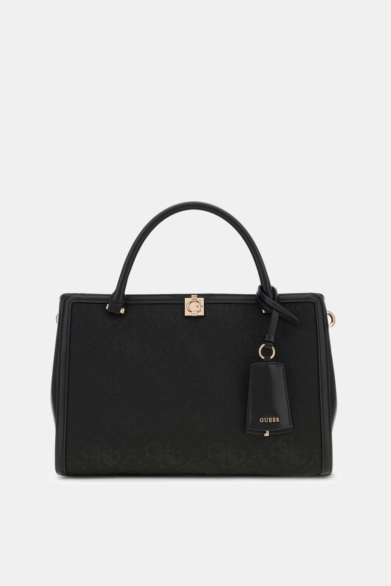 GUESS® Audrey Logo Satchel Bag Women