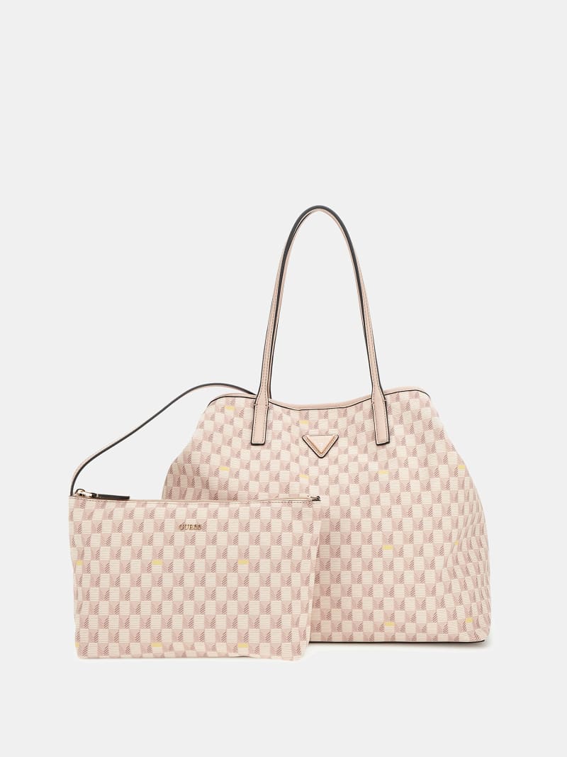 GUESS® Shopperka z geometrycznym printem model G Wave