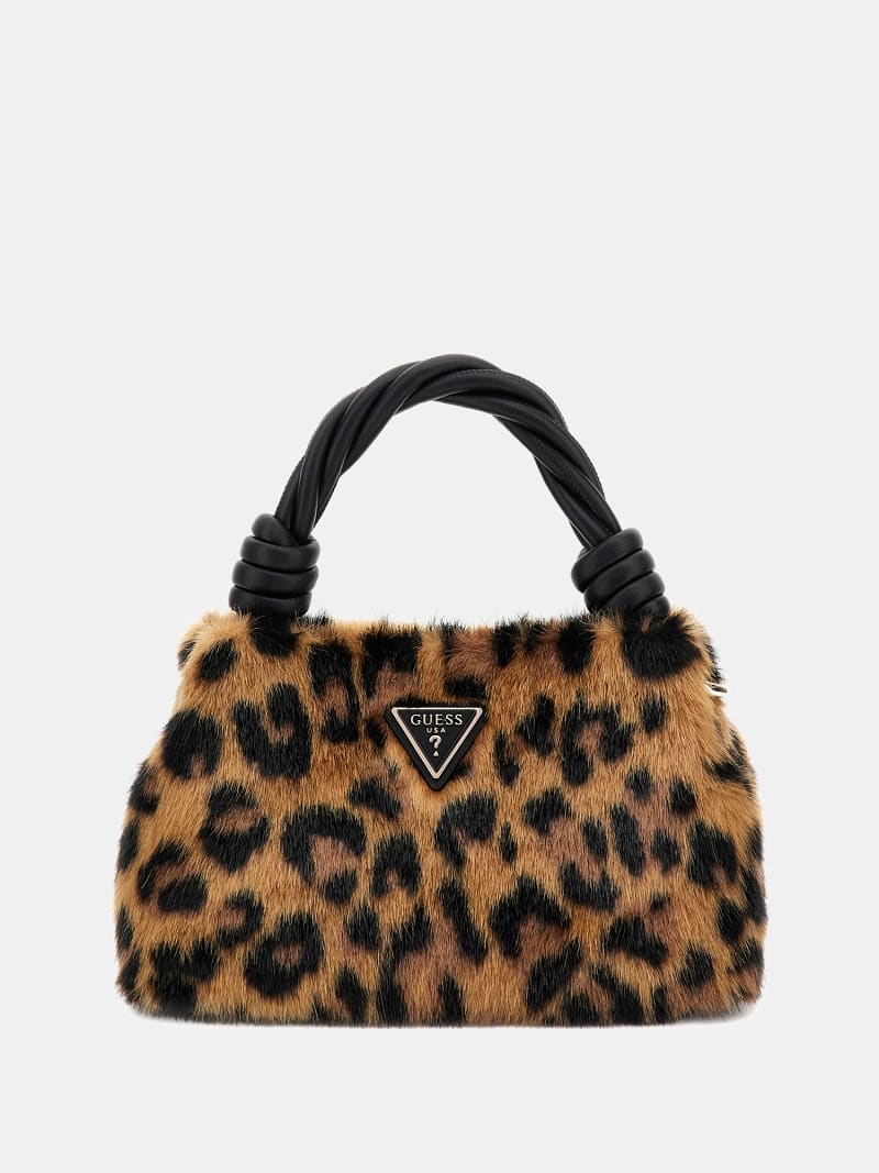 GUESS® Shaida Faux Fur Mini Handbag Women