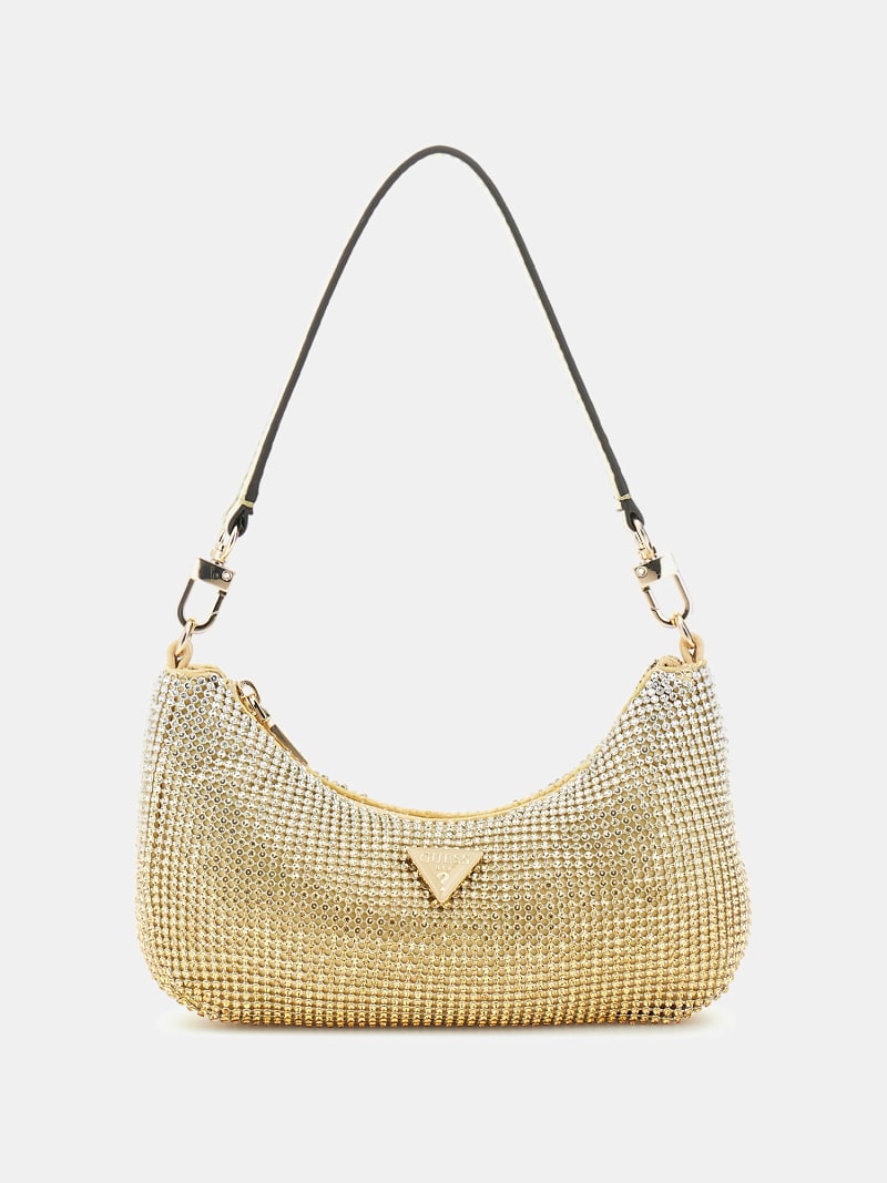 GUESS® Zalina Rhinestone Mini Shoulder Bag Women