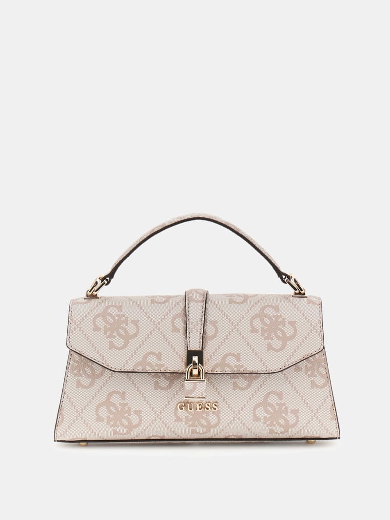 GUESS® Mini-Henkeltasche Queensland 4G-Logo Damen