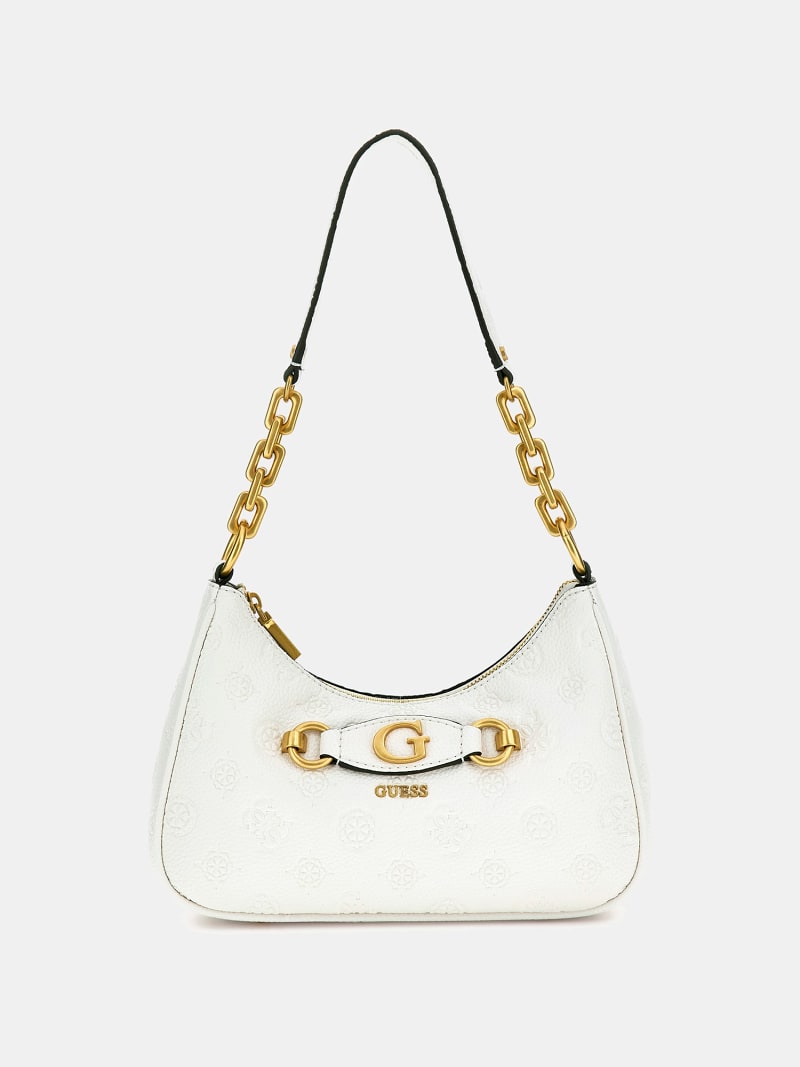 GUESS® Izzy 4G Peony logo shoulder bag Women