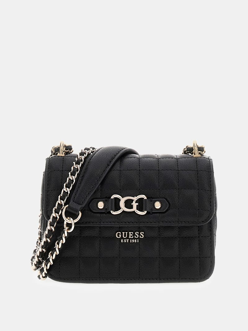 GUESS® Nadira Quilted Mini Crossbody Women