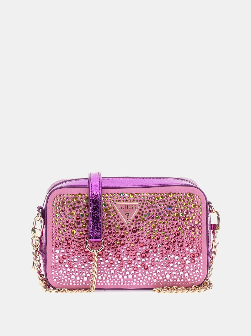 GUESS® Sofia rhinestone crossbody bag
