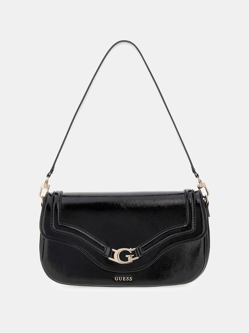 GUESS® Dea Patent Shoulder Bag Women