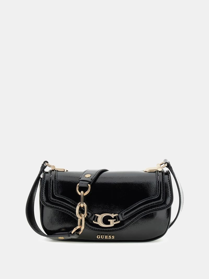 GUESS® Dea Patent Mini Crossbody Women