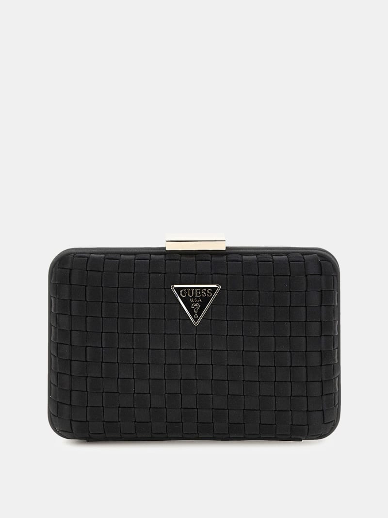 GUESS® Twiller woven clutch Women