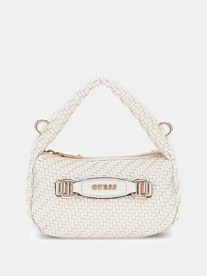 GUESS® Маленькая плетеная сумка-хобо «Francy»