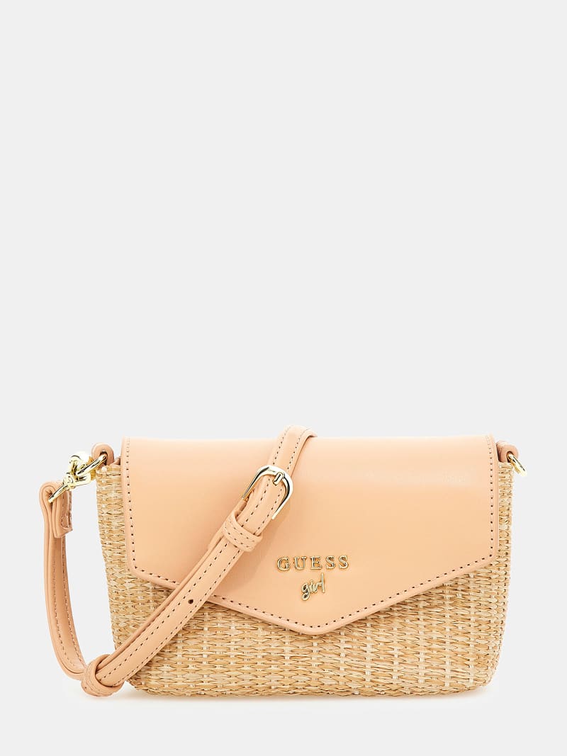 Raffia mini crossbody bag | GUESS® Official Website