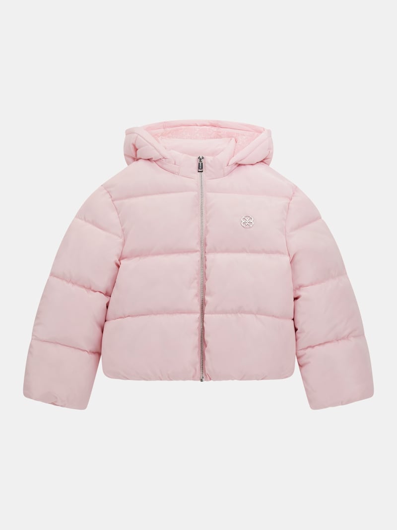 GUESS® Kids Hooded puffer jacket Girls