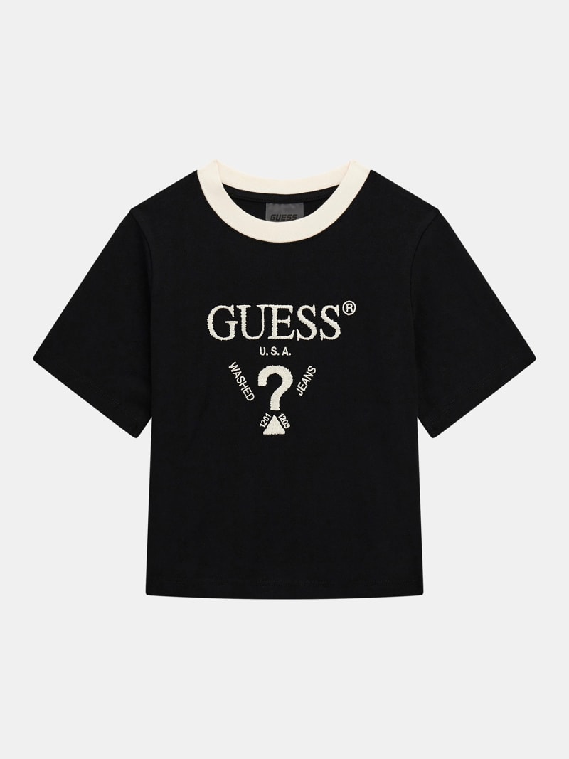 GUESS® Kids T-shirt logo triangolo Bambina