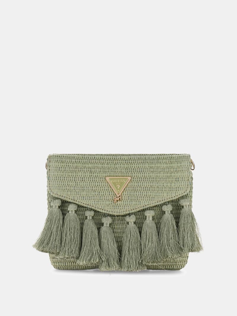 GUESS® Kids Mini bolsa de rafia Niña
