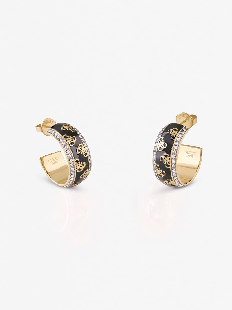 GUESS® 4G Loop earrings Women