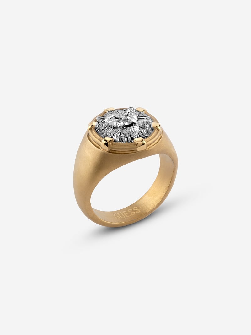 GUESS® Lion Legacy ring Men