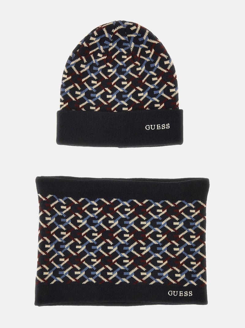 GUESS® Kids Gorro e gola com logótipo G Garoto