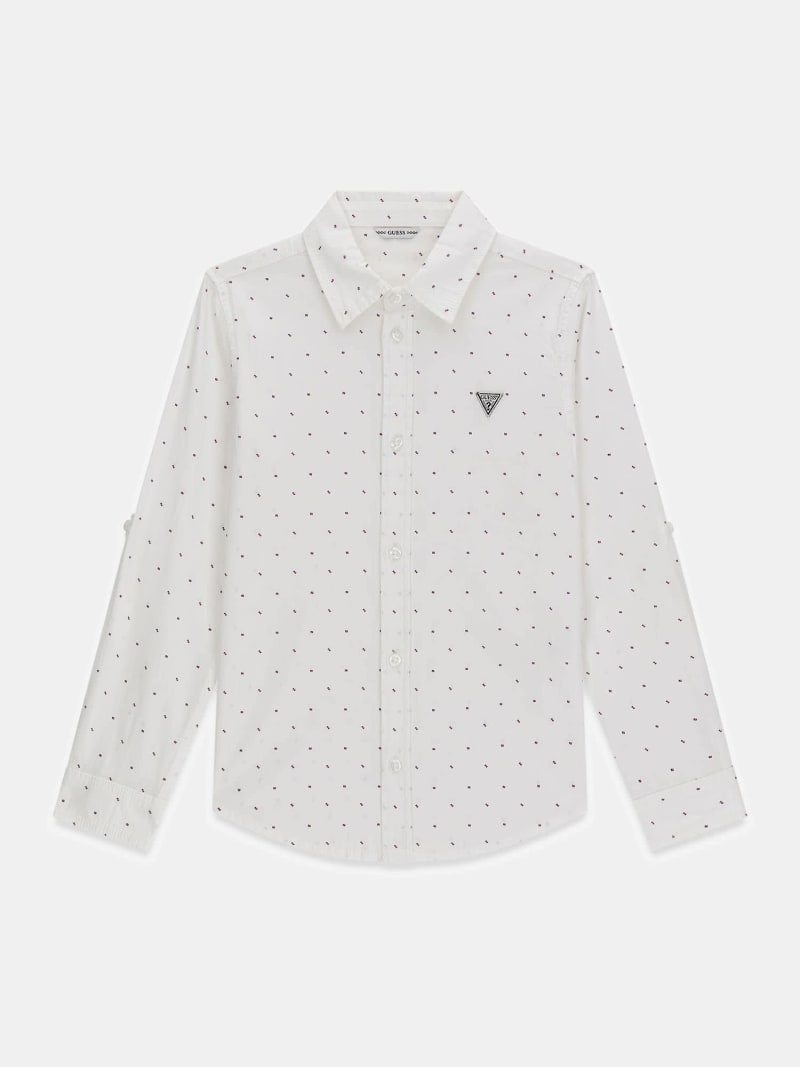 GUESS® Kids Chemise en popeline coupe droite Boy