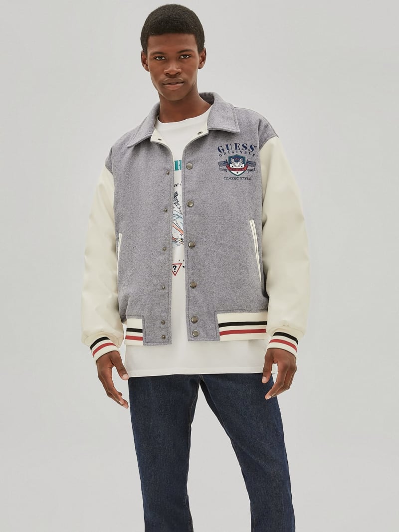 PATCH BOMBER JACKET | GUESS® Official Website