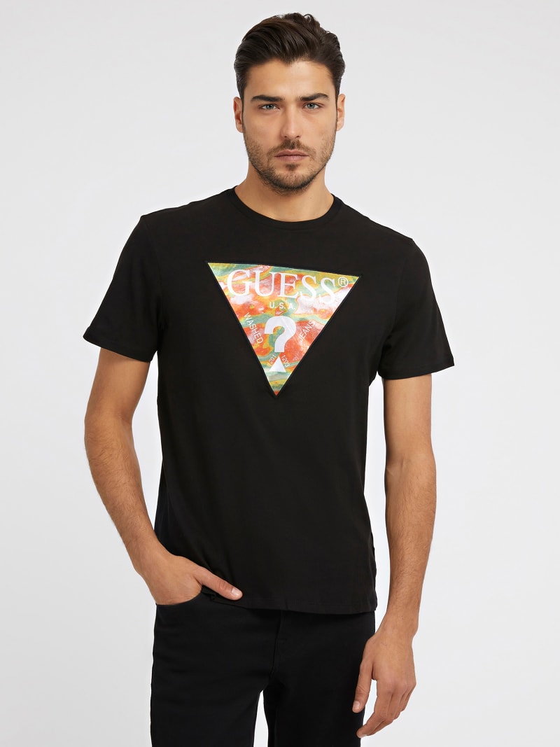 Triangle logo t-shirt Men | GUESS® Official Website