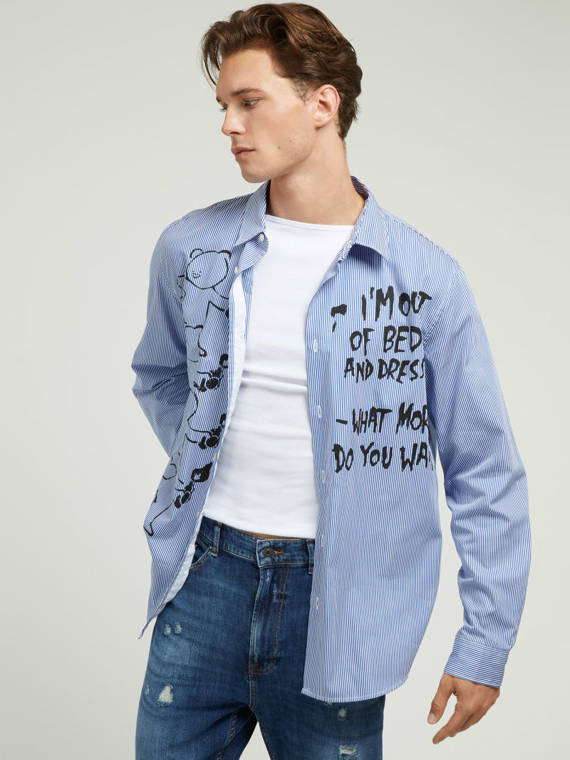 GUESS® Graffiti print shirt