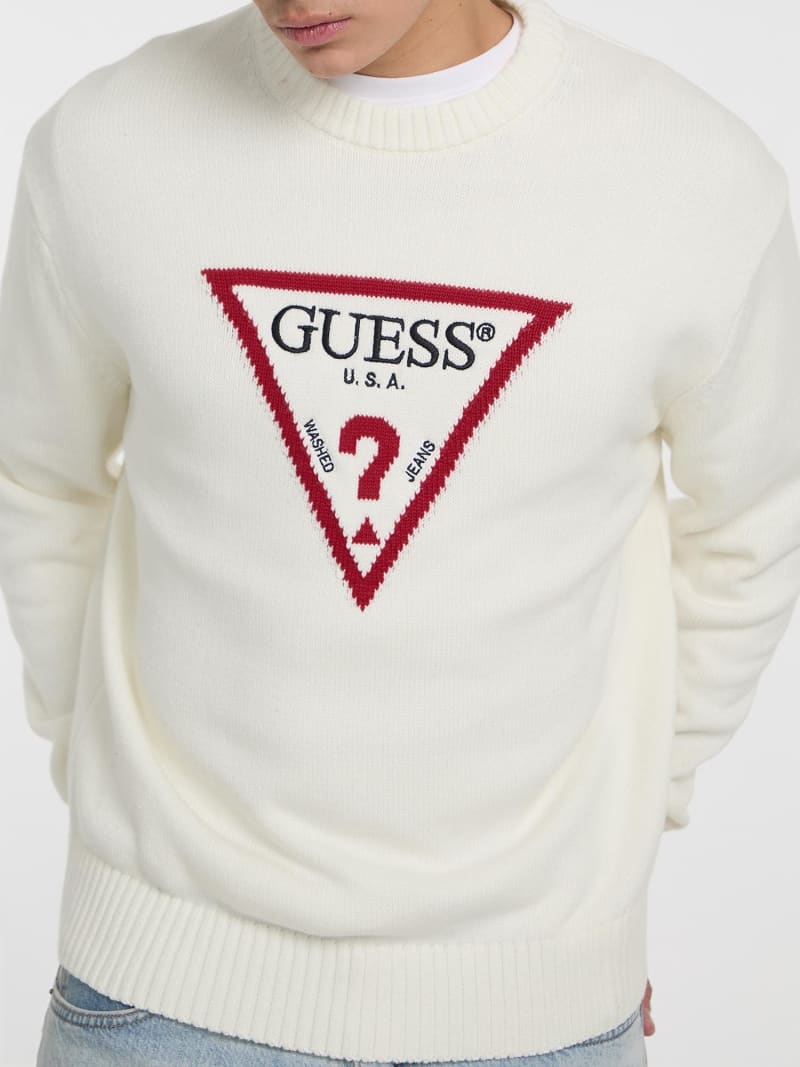 Iconic Big Triangle Sweater Men | GUESS Jeans®