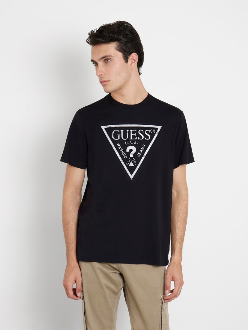 Camiseta logotipo triángulo Hombre | GUESS® Colecciones pasadas