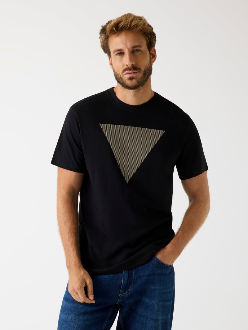 GUESS® Triangle logo T-shirt Men