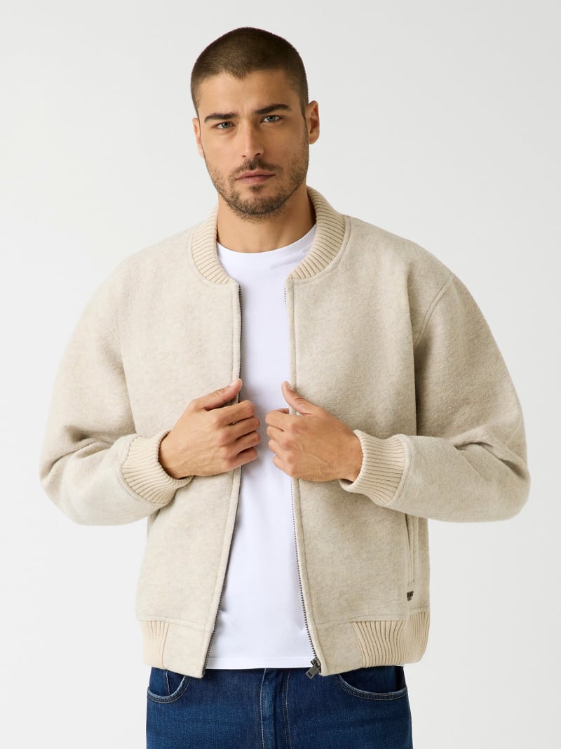 GUESS® Wool-blend bomber jacket Men