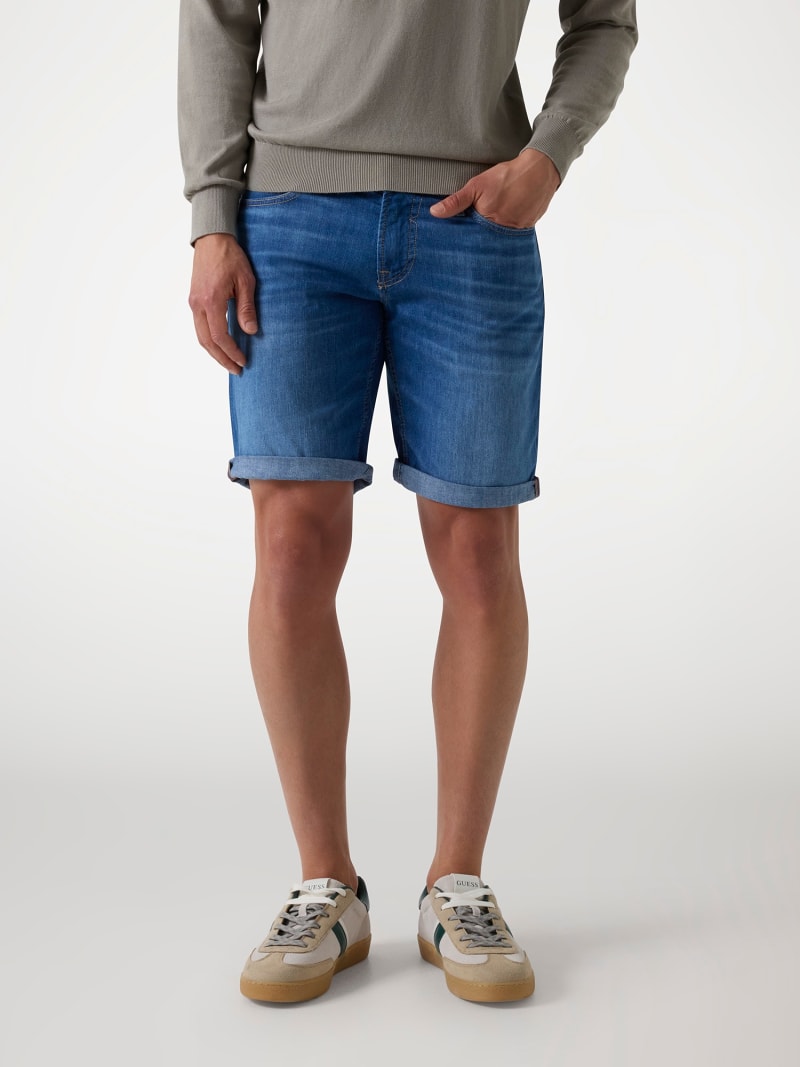 Slim-fit denim shorts Men | GUESS® Past Collections