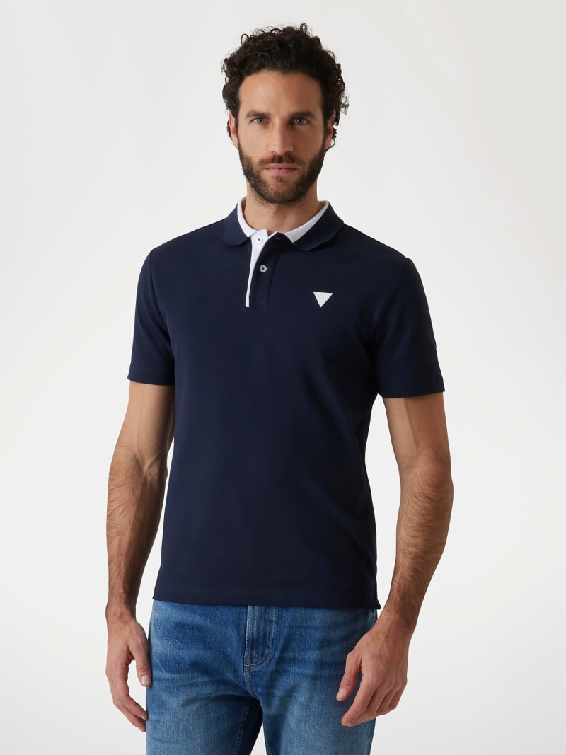 GUESS® Koszulka polo fason slim Mężczyzna