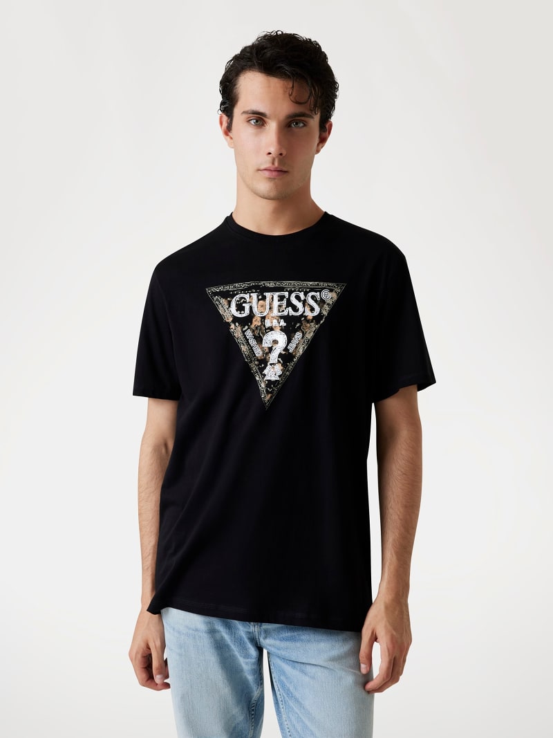 Triangle logo T-shirt Men | GUESS® Past Collections