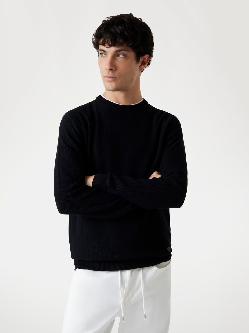 GUESS® Pull encolure ras-du-cou Homme