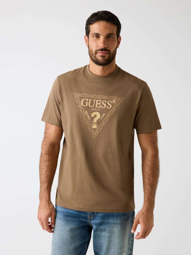 GUESS® T-shirt logo triangle Homme