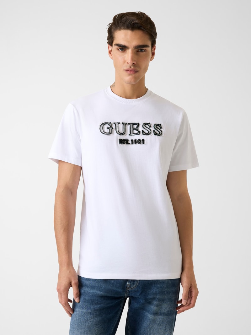 GUESS® Embroidered logo t-shirt Men