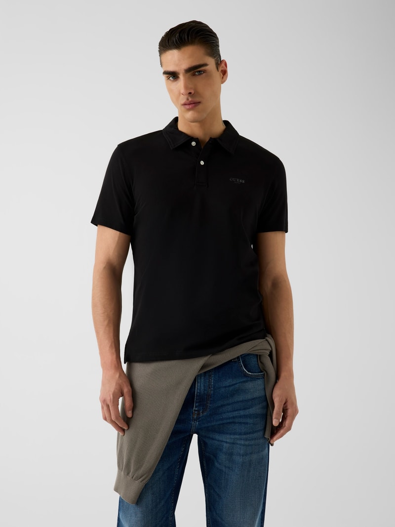 GUESS® Embroidered logo polo Men