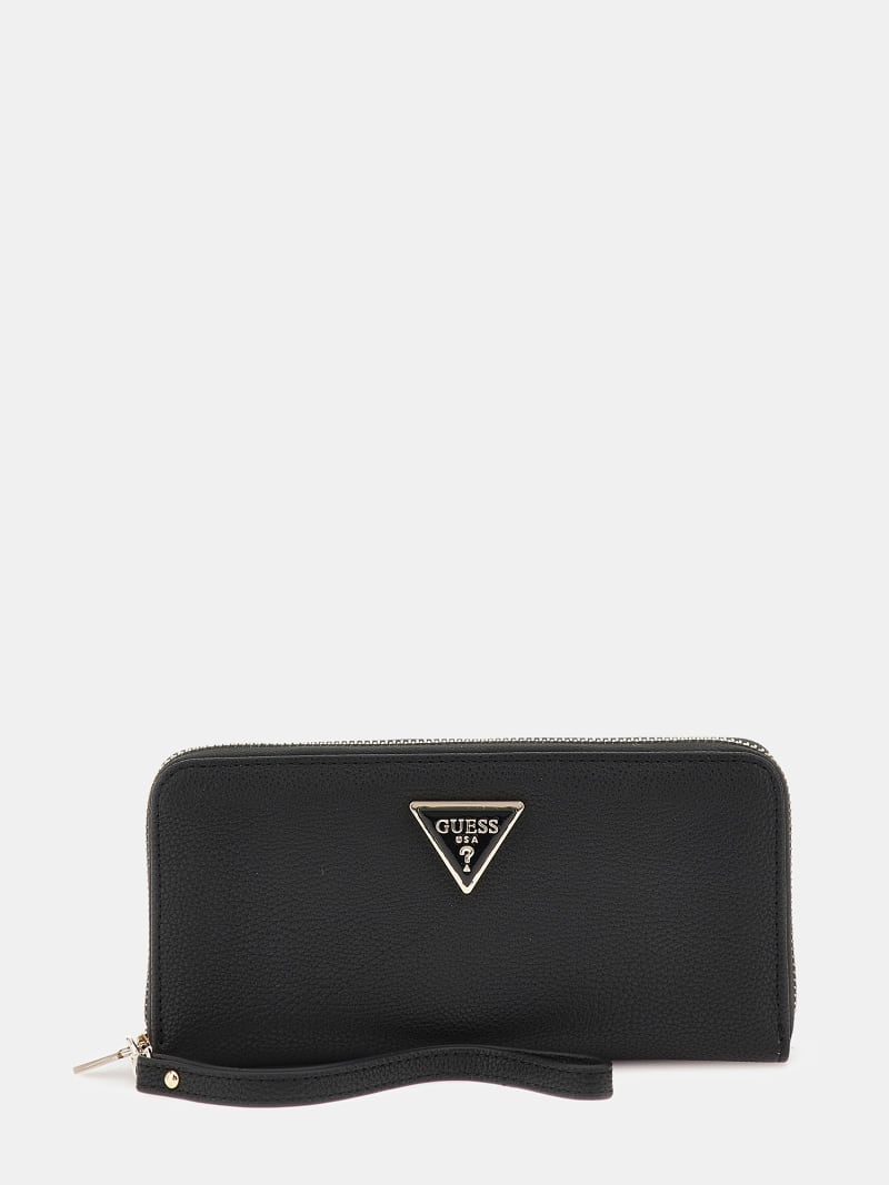 GUESS® Meridian triangle logo maxi wallet