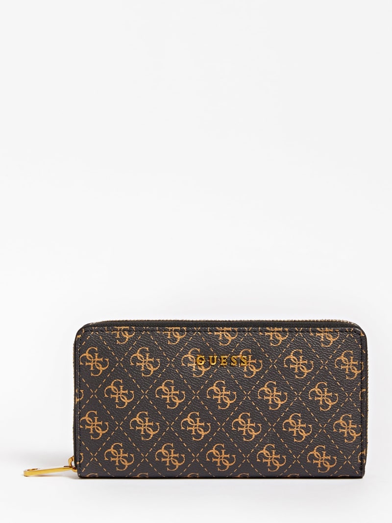 MAXI PORTEFEUILLE LORA LOGO 4G | Site officiel GUESS®