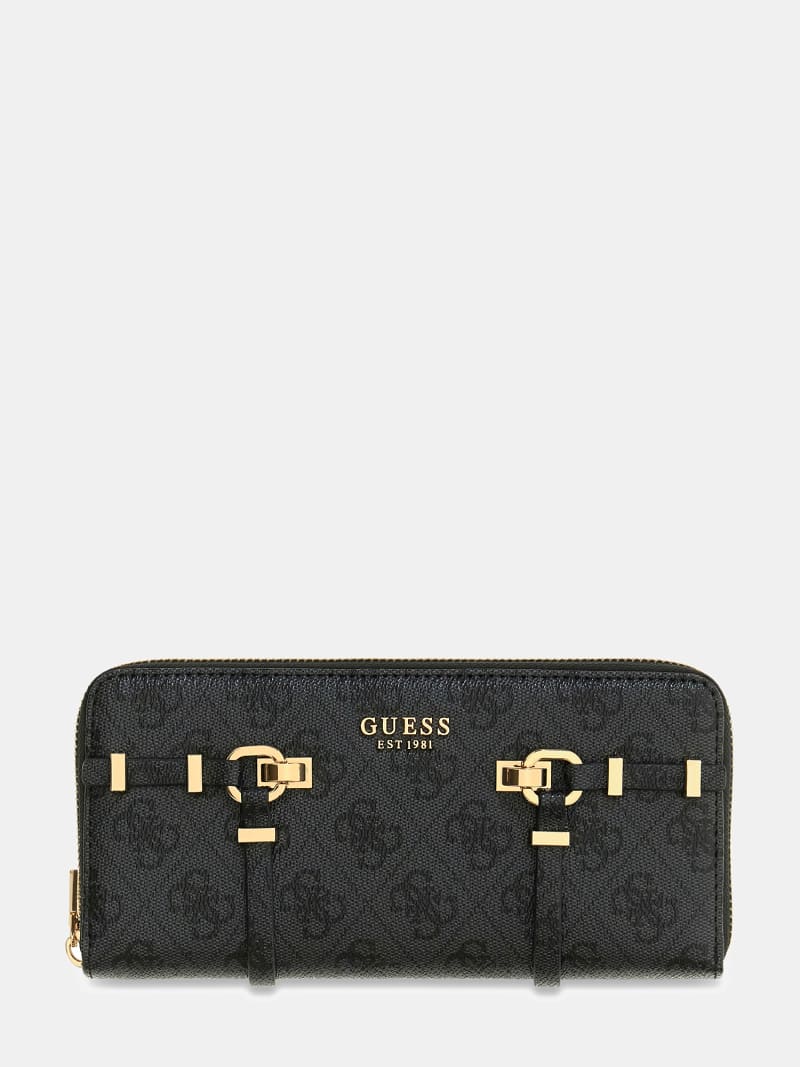 GUESS® Portefeuille à logo Leona Femme