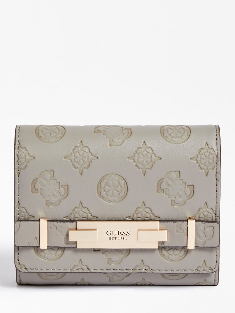 MINI PORTEFEUILLE BEA LOGO GAUFRE | GUESS® Outlet
