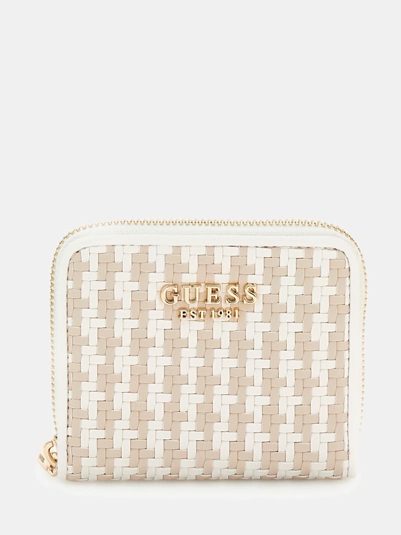 GUESS® Mirema Woven Mini Wallet Women