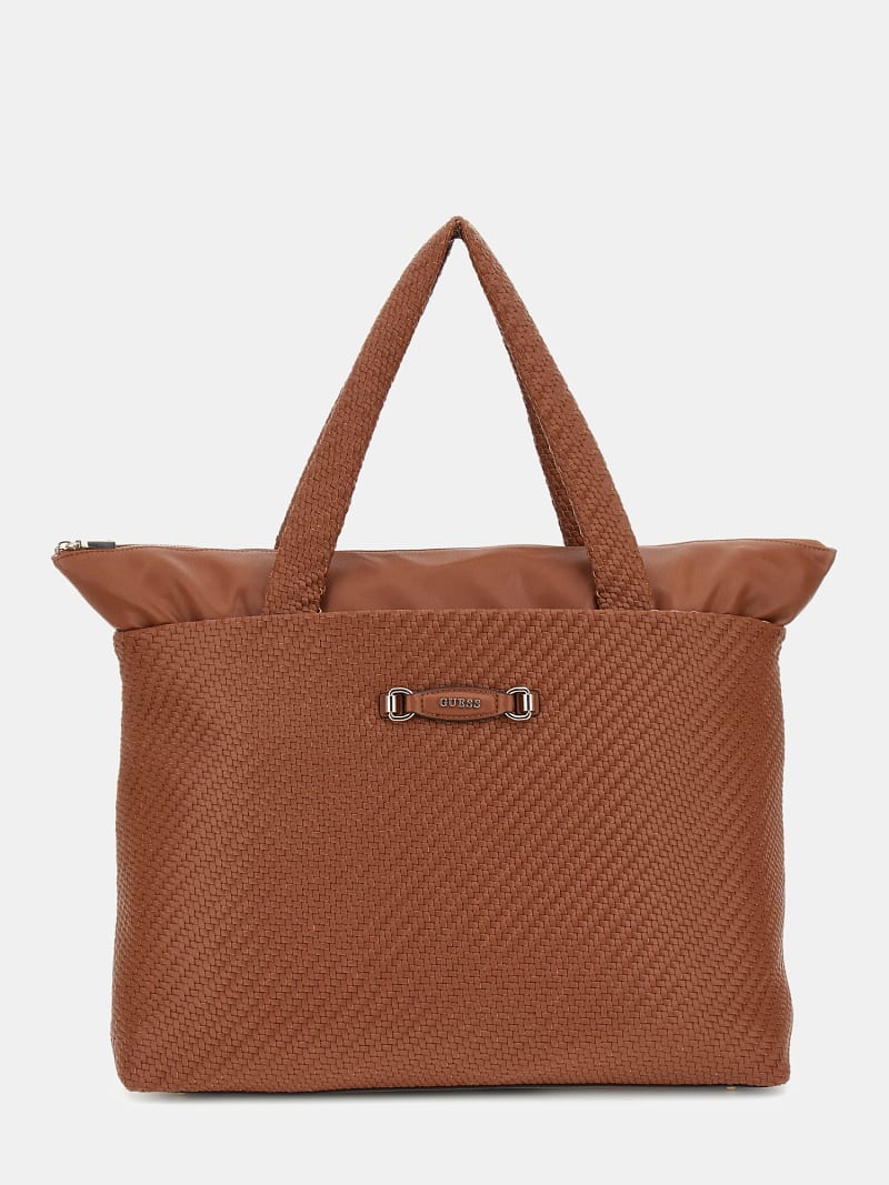 GUESS® Плетеная сумка уикэндер Francy