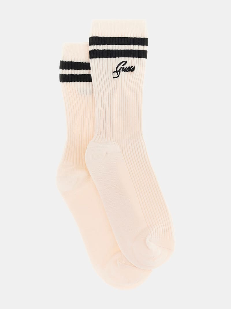 GUESS® Embroidered logo socks Women