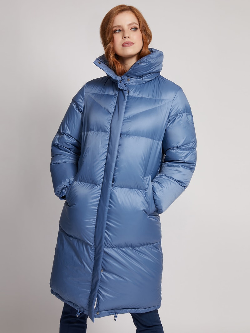 REAL DOWN PRINTED LINING PUFFER | GUESS® Outlet