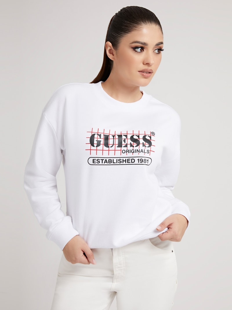 ТОЛСТОВКА ЛОГОТИП СПЕРЕДИ | Официальный сайт GUESS®